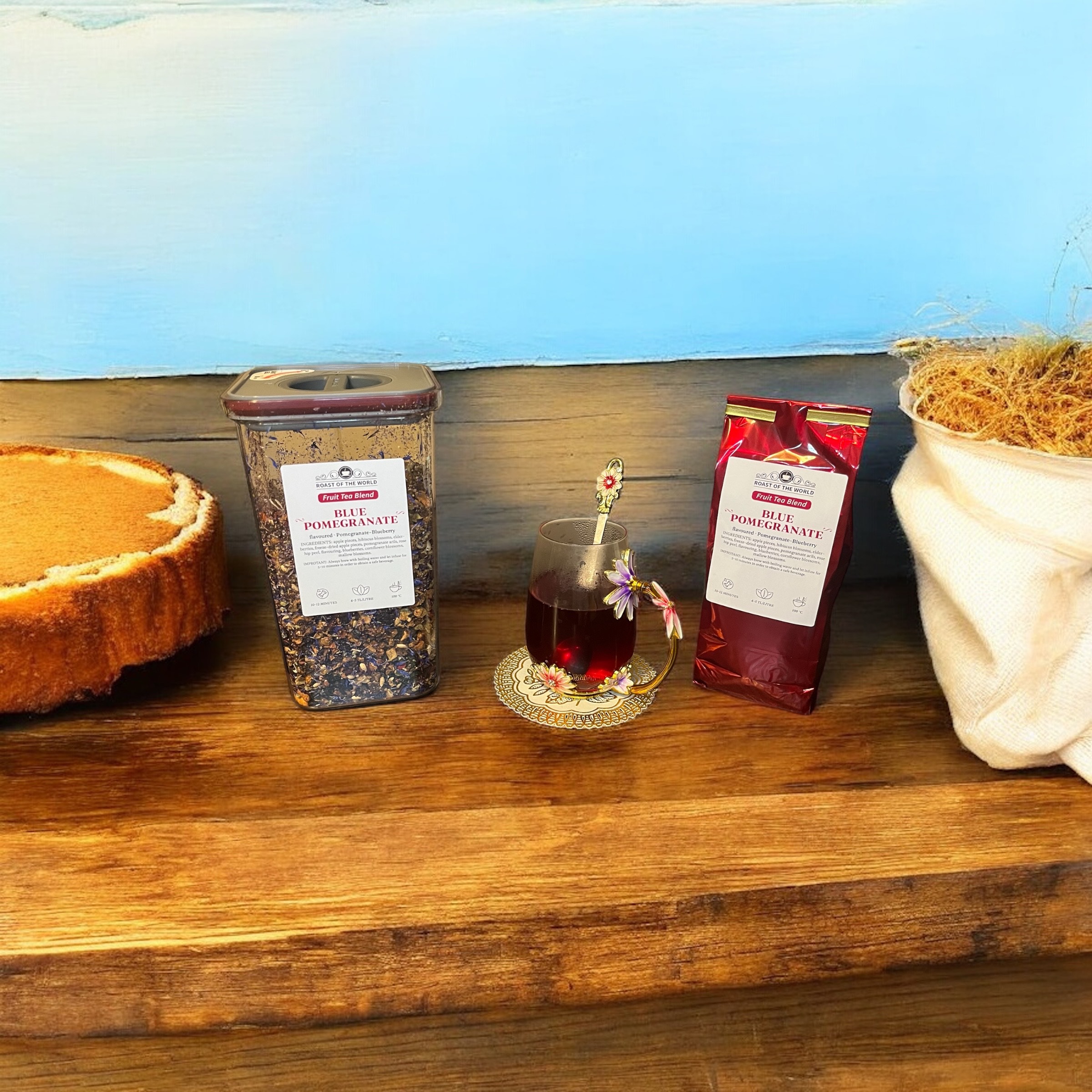 Blue Pomegranate Blueberry – Roast Of The World